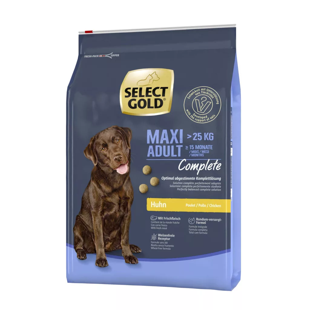 Select Gold Complete maxi száraz kutyaeledel adult csirke 4k
